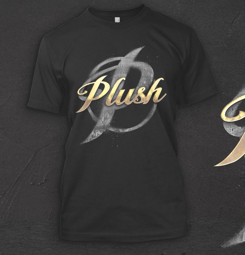 Plush debut album Official Pre-Order CD and Shirt Bundles