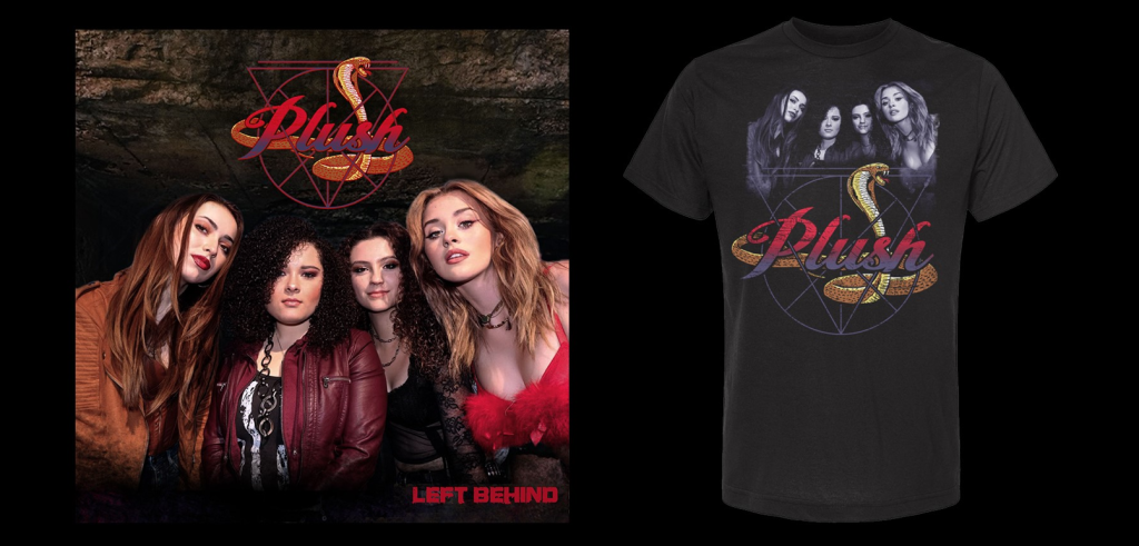 Plush debut album Official Pre-Order CD and Shirt Bundles